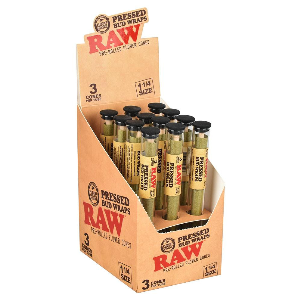 RAW Pressed Bud Wraps 1 1/4 o King Size — Wraps | Stash X México – StashX